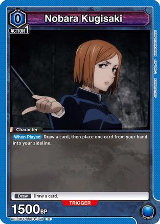 Nobara Kugisaki (043) (UE03BT/JJK-1-043) - Jujutsu Kaisen – Derpy Cards