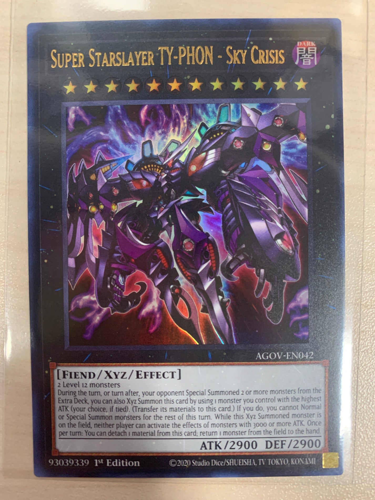 Super Starslayer TY-PHON - Sky Crisis – Derpy Cards