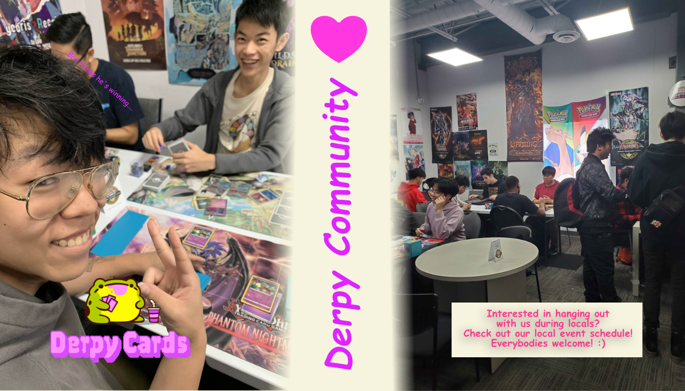 Pokemon, Yugioh, Magic the Gathering – Derpy Cards