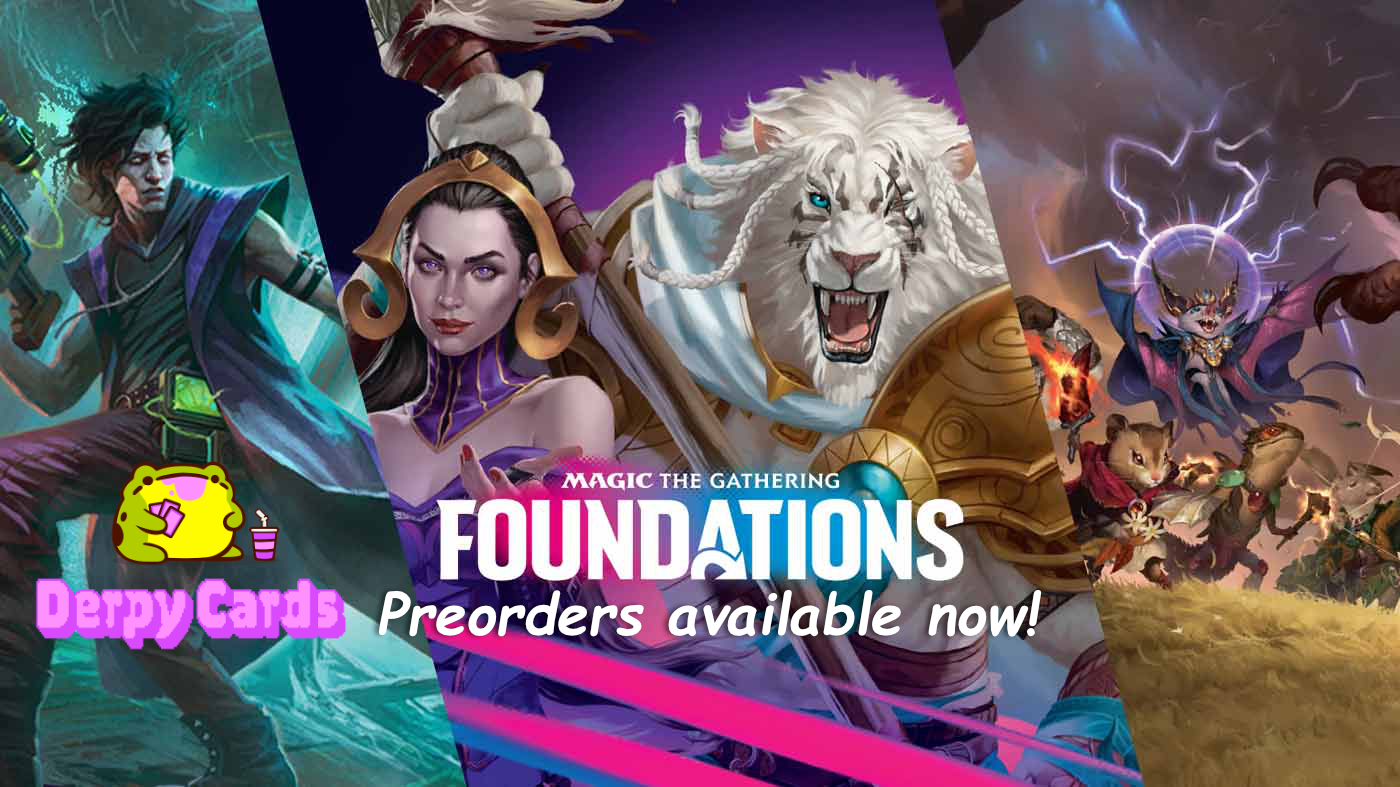 Pokemon, Yugioh, Magic the Gathering – Derpy Cards