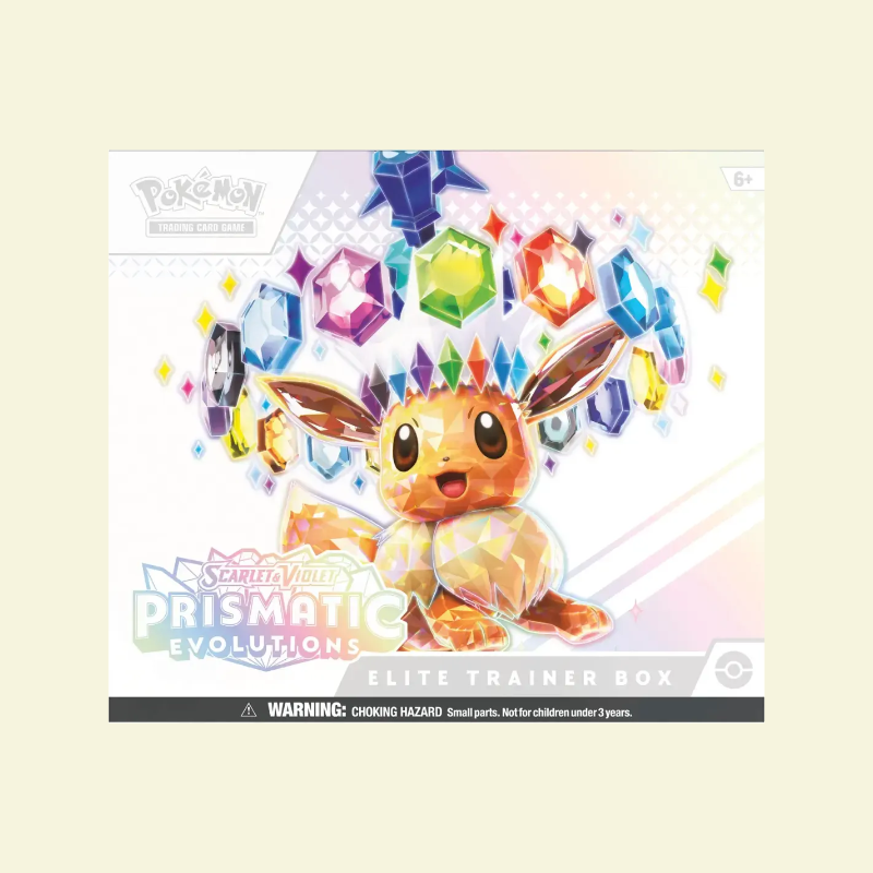 Pokemon - SV8.5 Prismatic Evolutions Elite Trainer Box – Derpy Cards