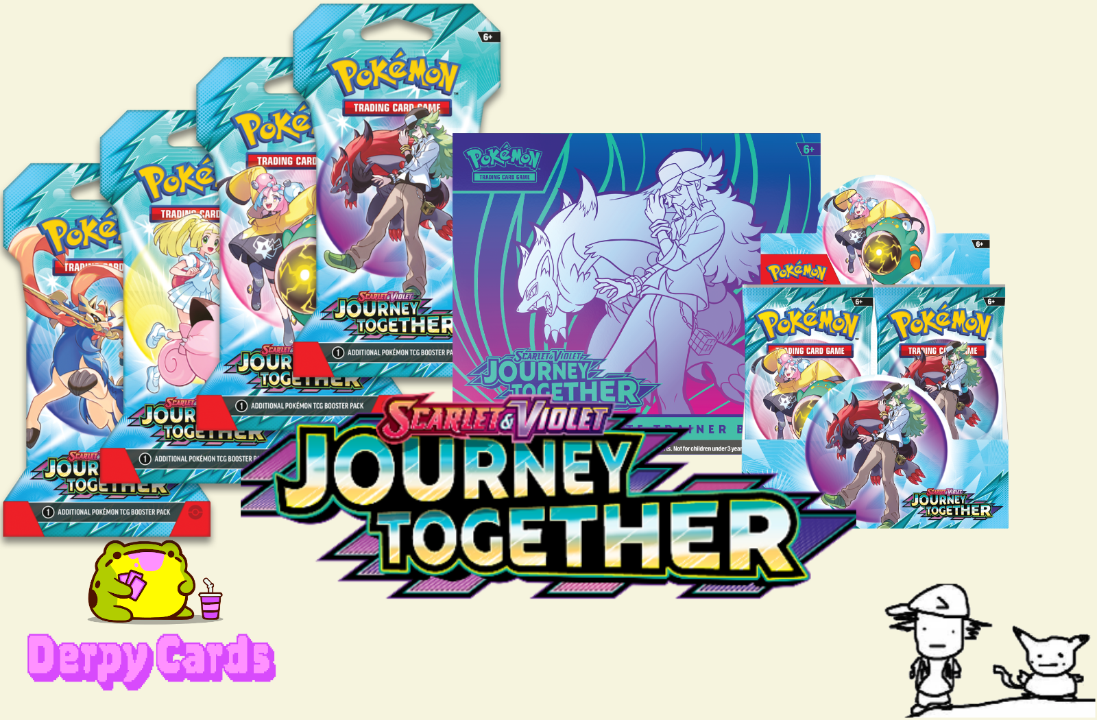 Pokemon, Yugioh, Magic the Gathering – Derpy Cards