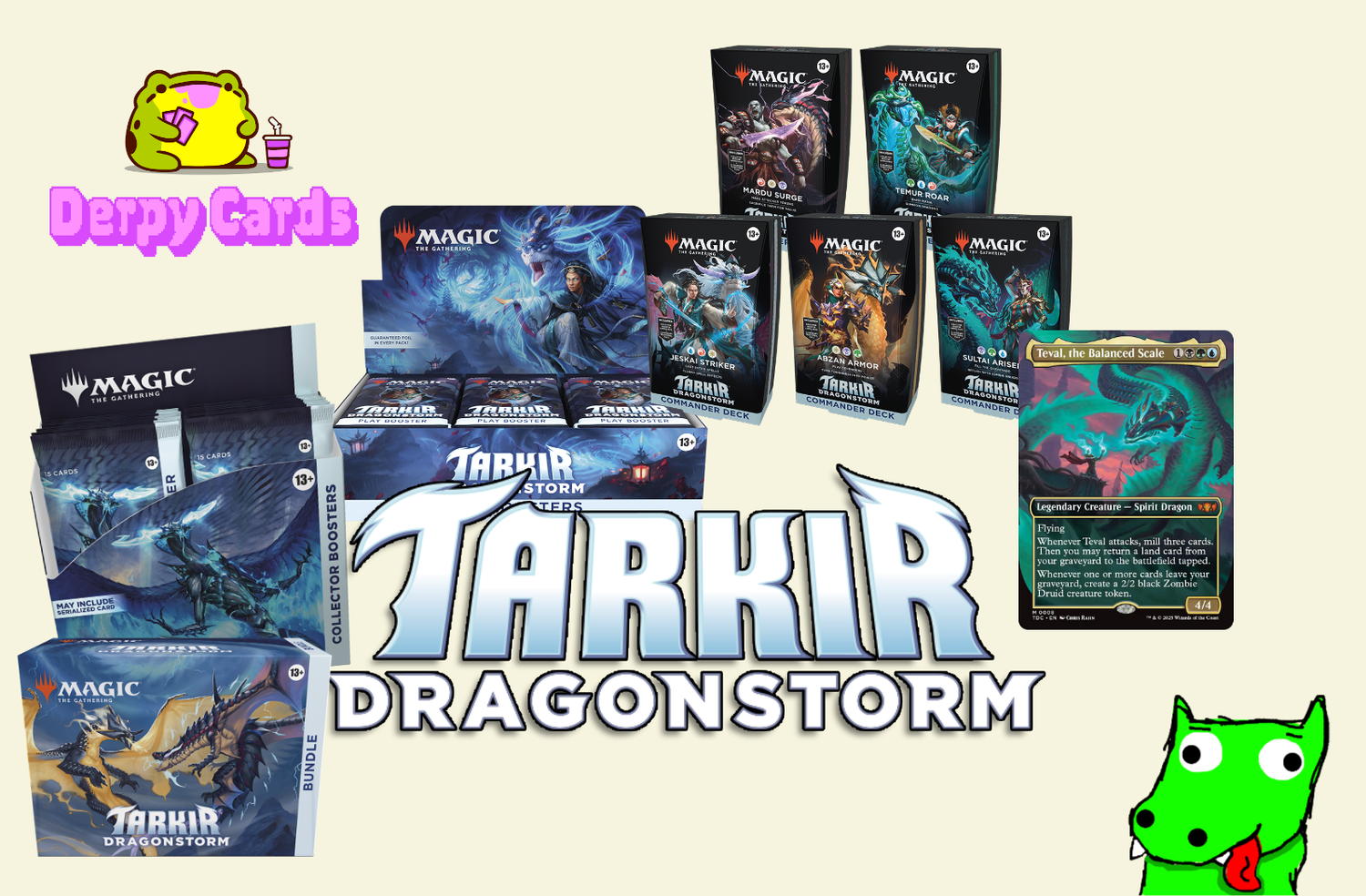 Pokemon, Yugioh, Magic the Gathering – Derpy Cards